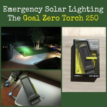 Review: Emergency Solar Lighting With a Goal Zero Torch 250 - Backdoor ...
