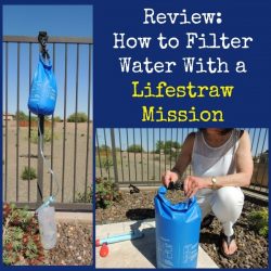Review: How to Filter Water With a Lifestraw Mission - Backdoor Survival
