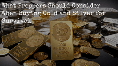 What Preppers Should Consider When Buying Gold and Silver for Survival ...