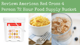 Review: American Red Cross 4 Person 72 Hour Food Supply Bucket ...