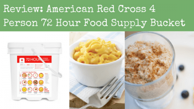 Review: American Red Cross 4 Person 72 Hour Food Supply Bucket ...
