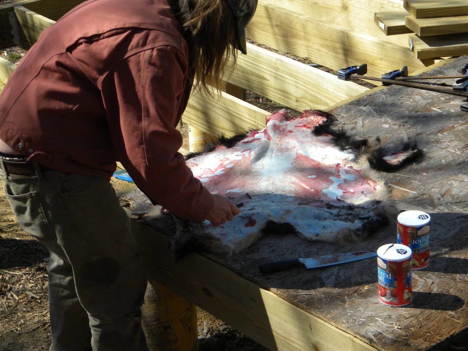 Tanning Sheep Hides The Easy Way - Backdoor Survival